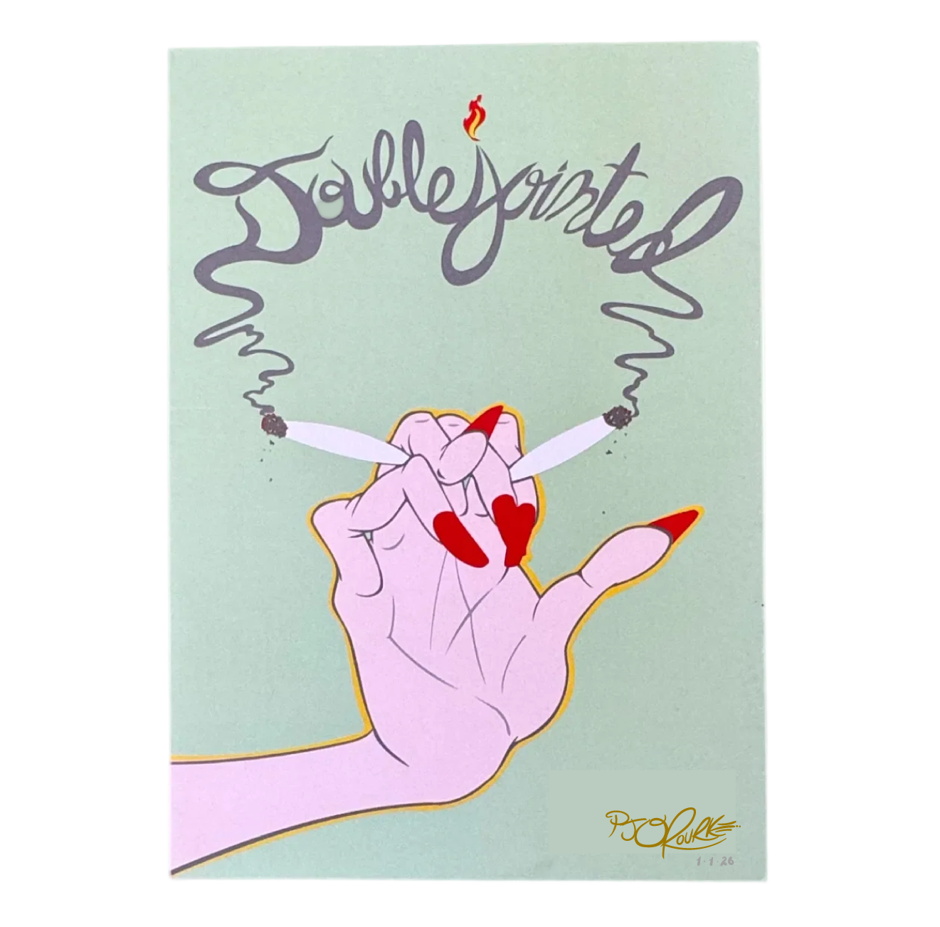 Double Jointed Signed/ Unsigned Prints – PJ O'Rourke